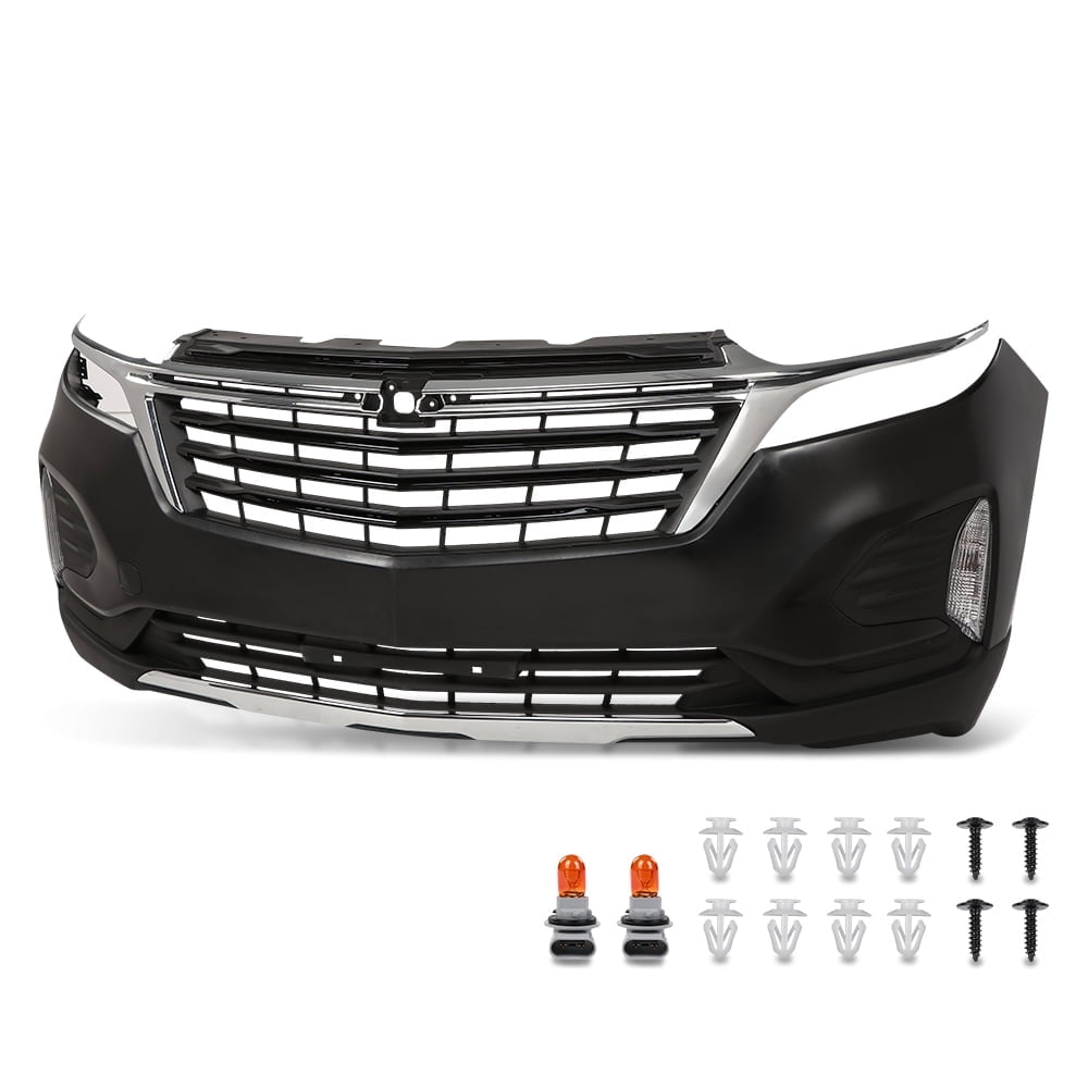 Front Bumper Grille Skide Plate Fog Lights Tow Hook Fit For 2022 2023 ...