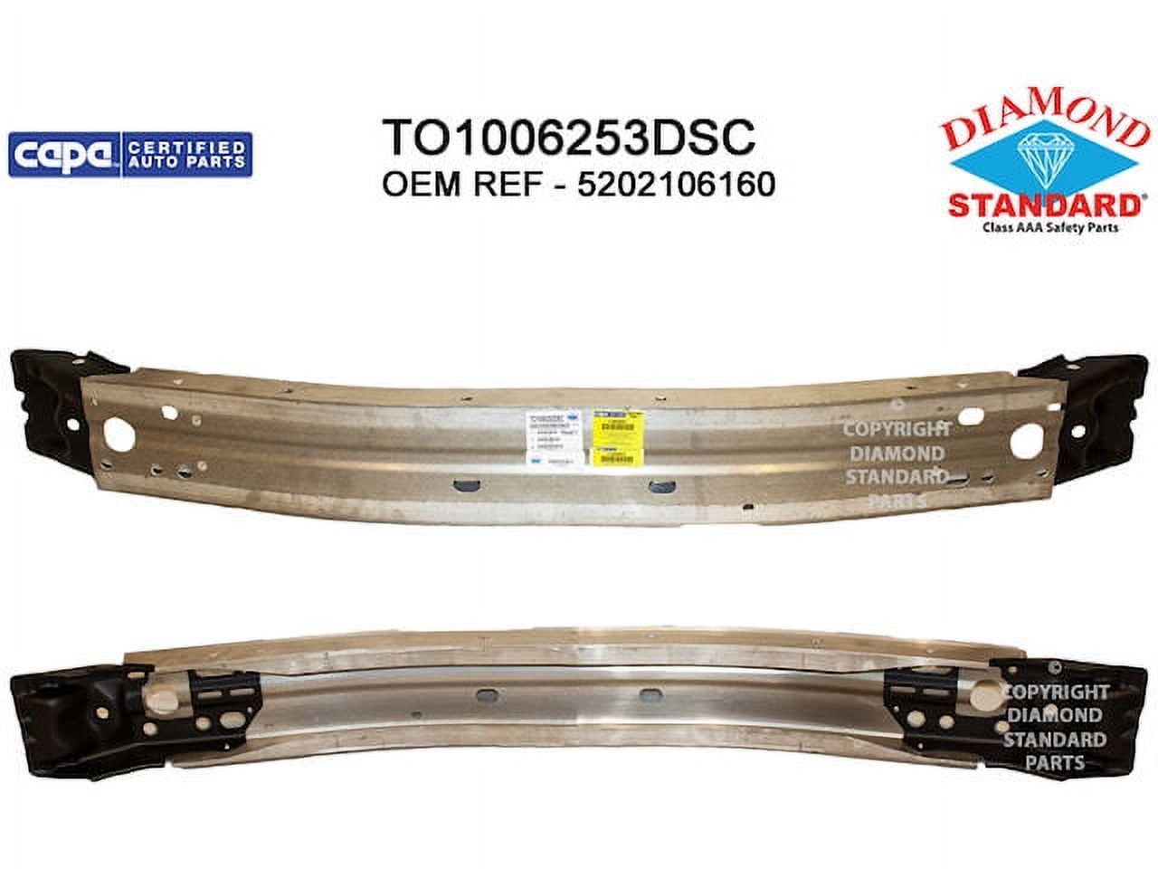 Front Bumper Impact Bar - Compatible with 2018 - 2023 Toyota Camry 2019 ...