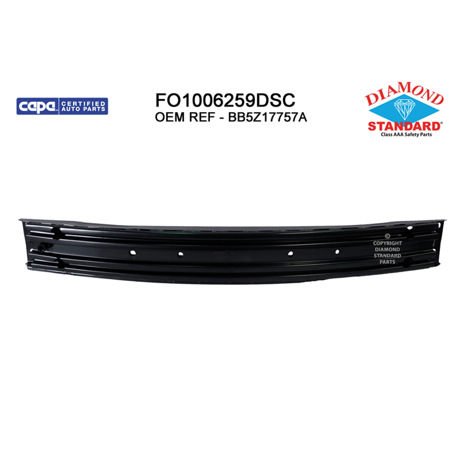 Front Bumper Impact Bar For Ford Explorer 2011-2015 FO1006259DSC ...