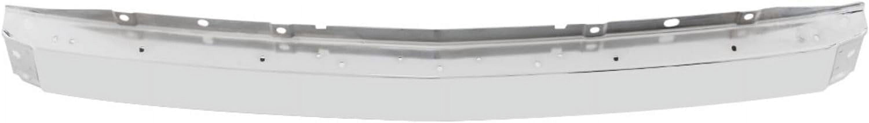 Front Bumper Impact Face Bar Chrome Steel Without Center Air Intake ...