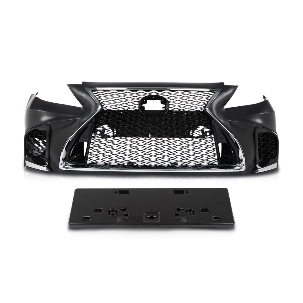 Front Bumper Set Fit For 2007-2009 Lexus LS460 to 18+ LS F-Sport Style ...