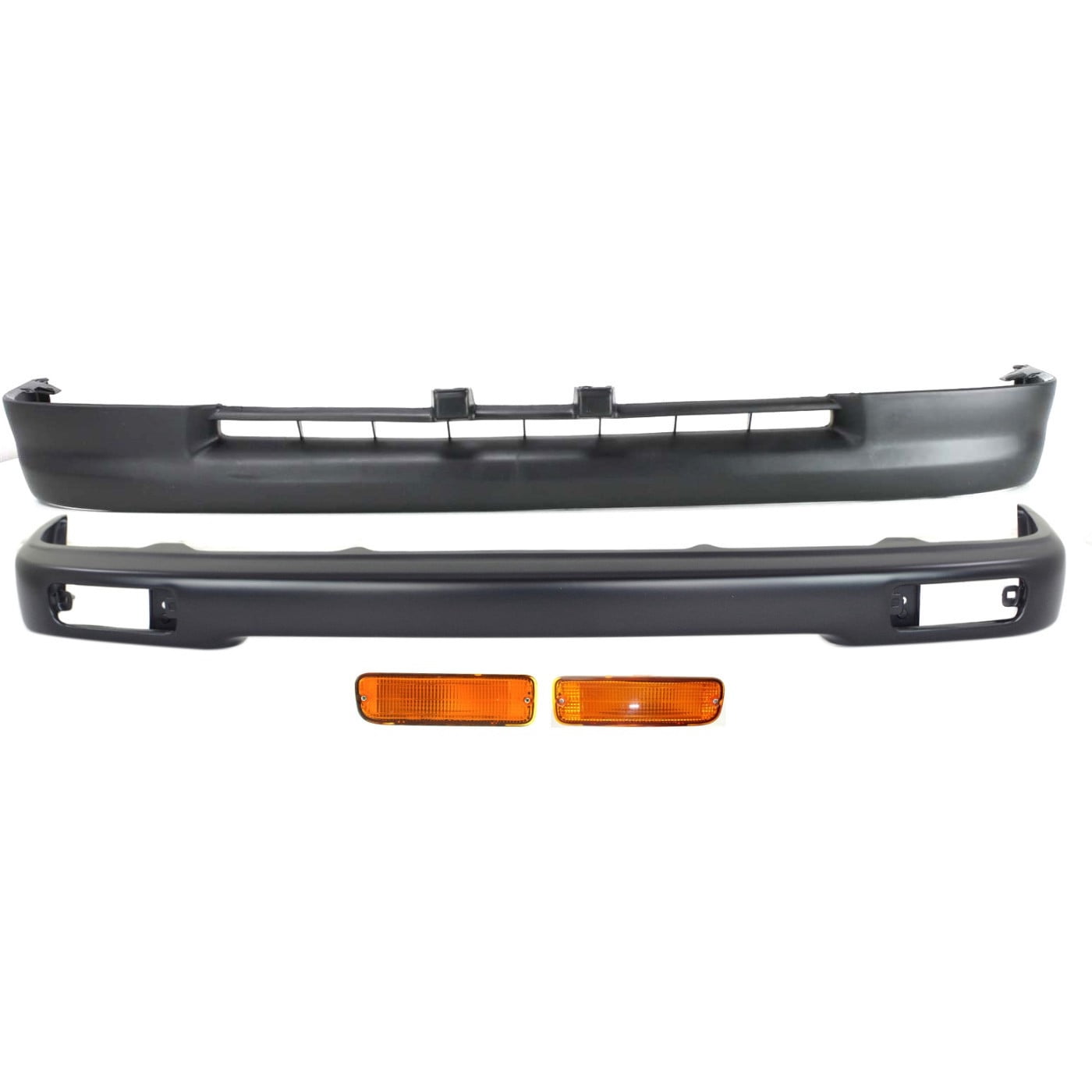 Front Bumper Kit for 1995 - 1997 for Toyota for Tacoma Painted Black ...
