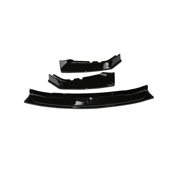 Front Bumper Lip Chin Body Kit Guard Diffuser Spoiler Deflector Trim ...