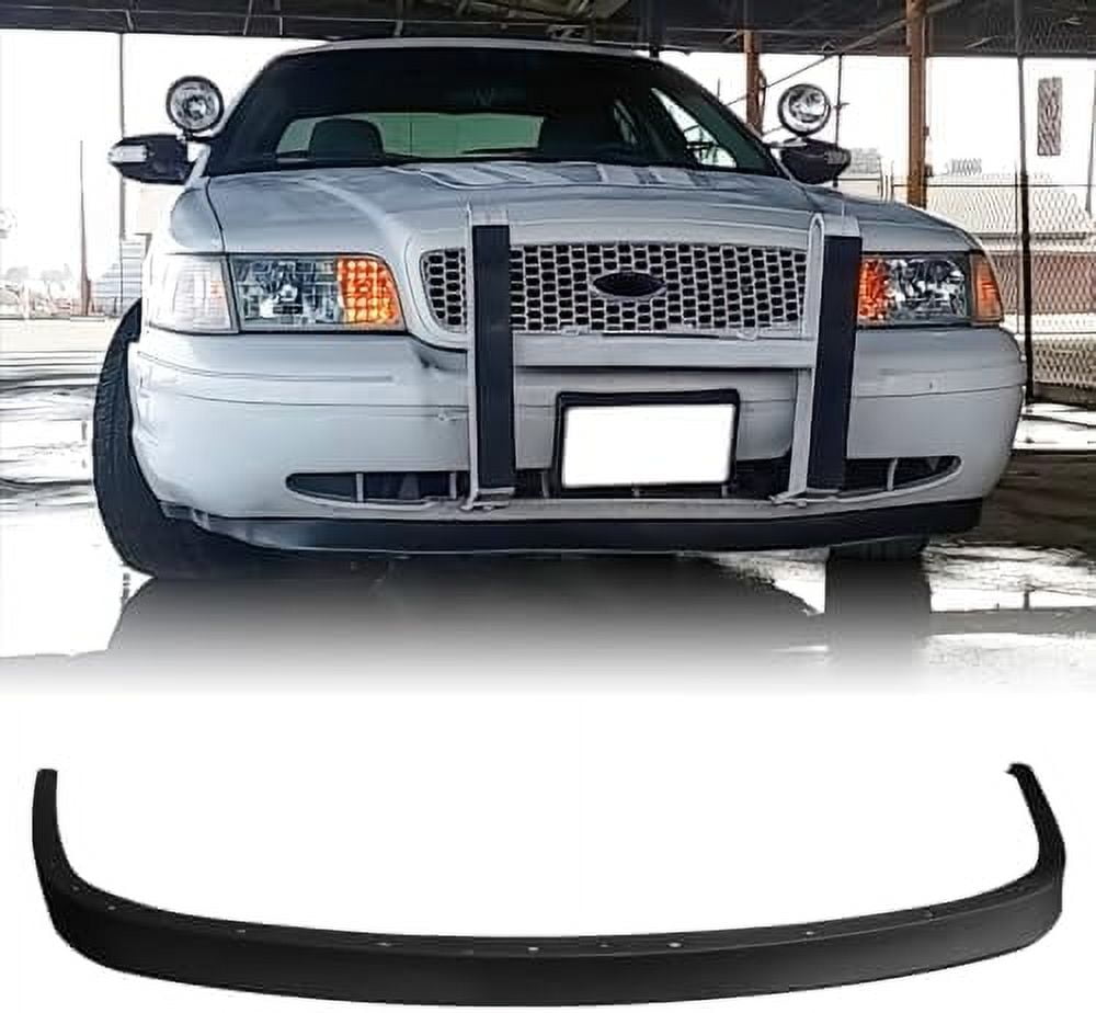 Front Bumper Lip Chin Spoiler, Compatible with 1998-2011 Ford Crown ...