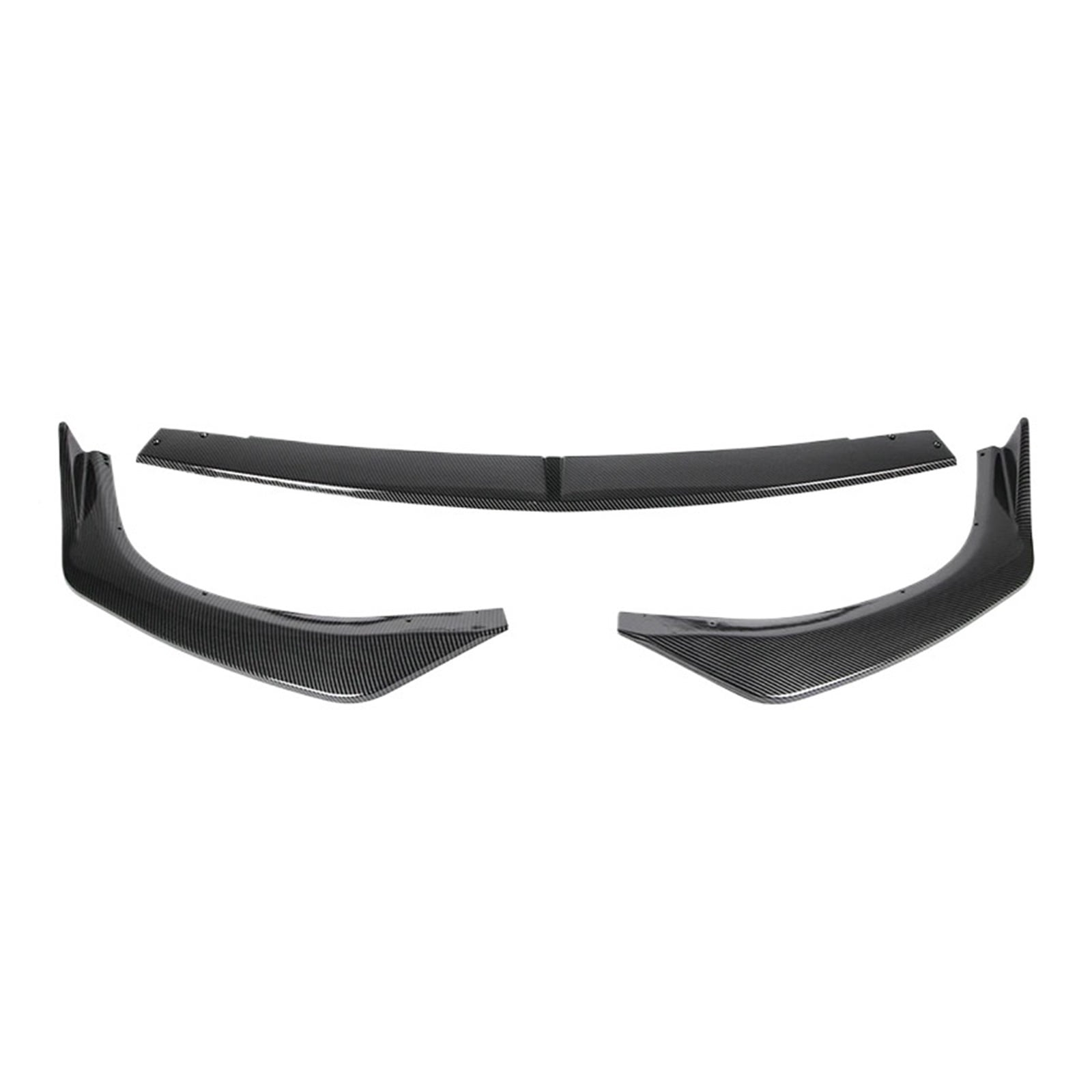 Front Bumper Lip Chin Spoiler Splitter Diffuser Compatible for Mazda 3 ...