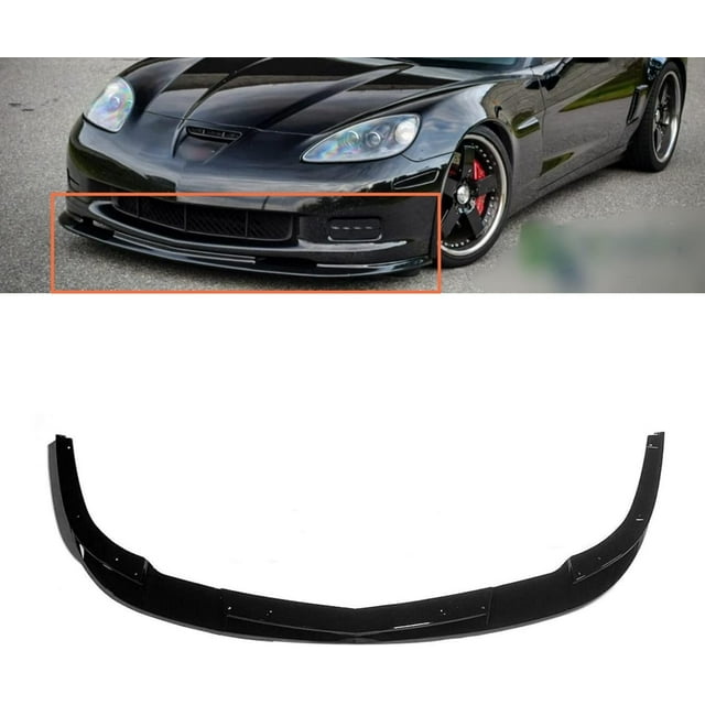 Front Bumper Lip Protector Replacement for Corvette C6 Z06 2005-2013 ...