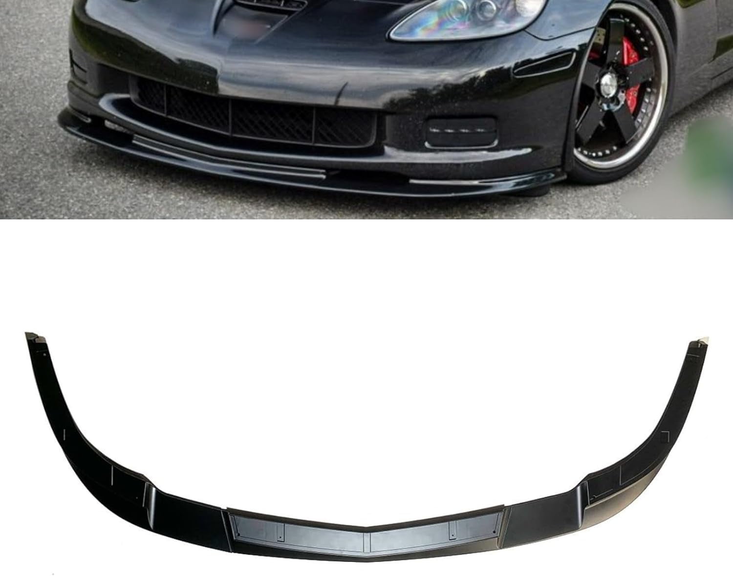 Front Bumper Lip Protector Replacement for Corvette C6 Z06 2005-2013 ...