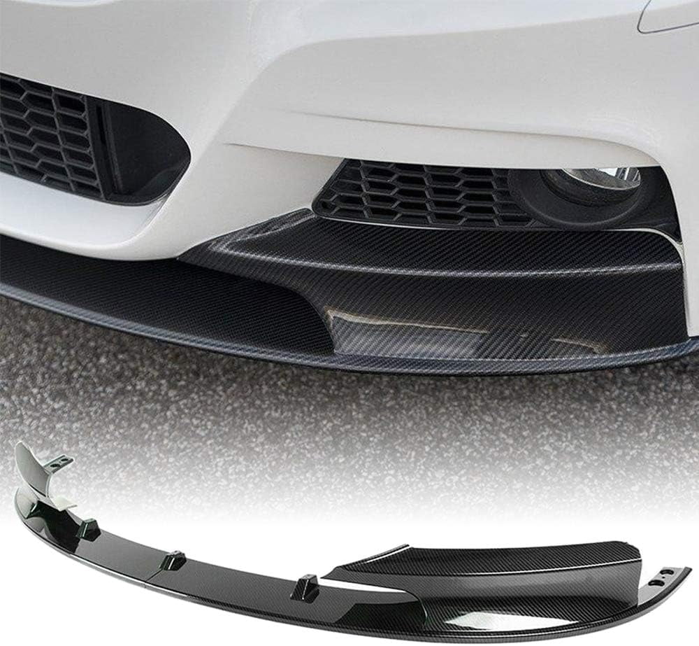 M Sport Body Kit Gloss Black Front Lip Splitter & Rear Diffuser Body ...