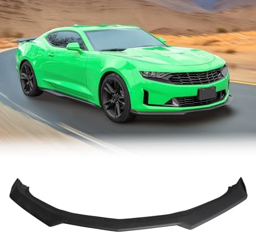 Front Bumper Lip Splitter, Fits 2016-2024 Chevrolet Camaro (Except ZL1 ...