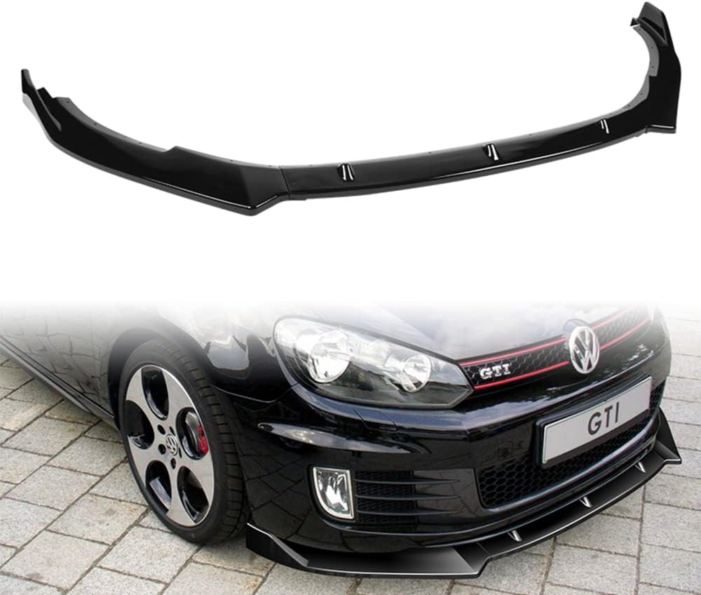 Front Bumper Lip fit for Compatible with 2010-2013 Volkswagen Golf MK6 ...