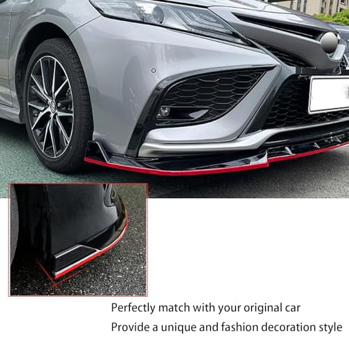 Front Bumper Lip for Toyota Camry SE/XSE/TRD Sport Style 2021 2022 ...