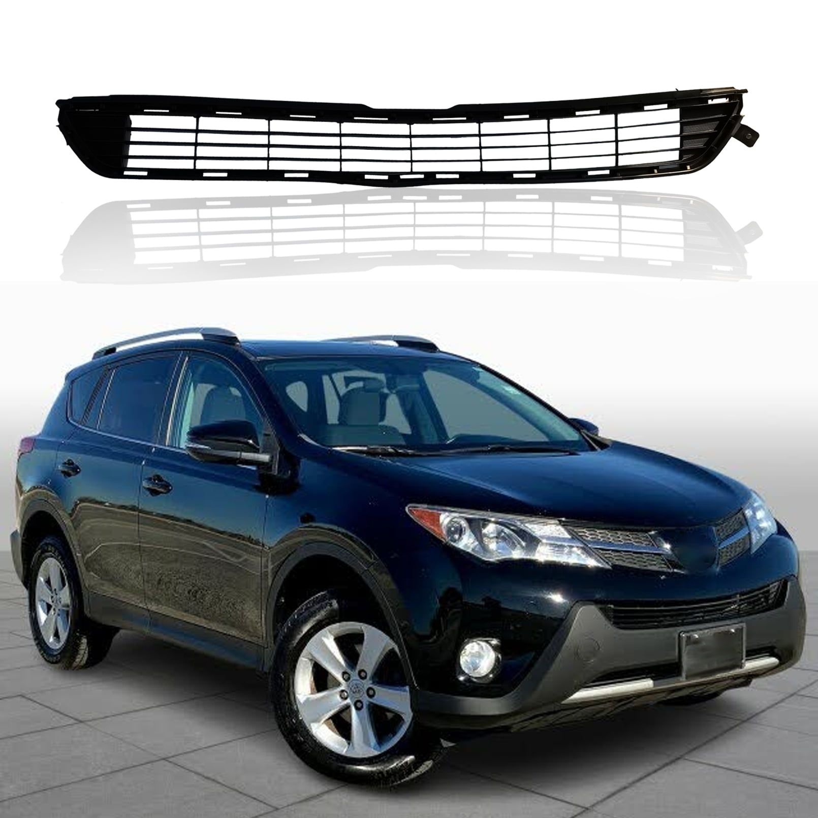 Front Bumper Lower Grille For 2013-2015 Toyota RAV4 LE/XLE/Limited ...