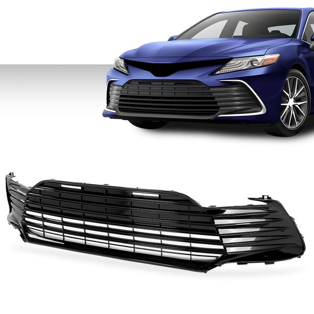 Front Bumper Lower Grille Grill Assembly Fit for Toyota Camry LE XLE ...