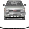 Front Bumper Lower Valance Air Deflector Extension Textured Plastic ...