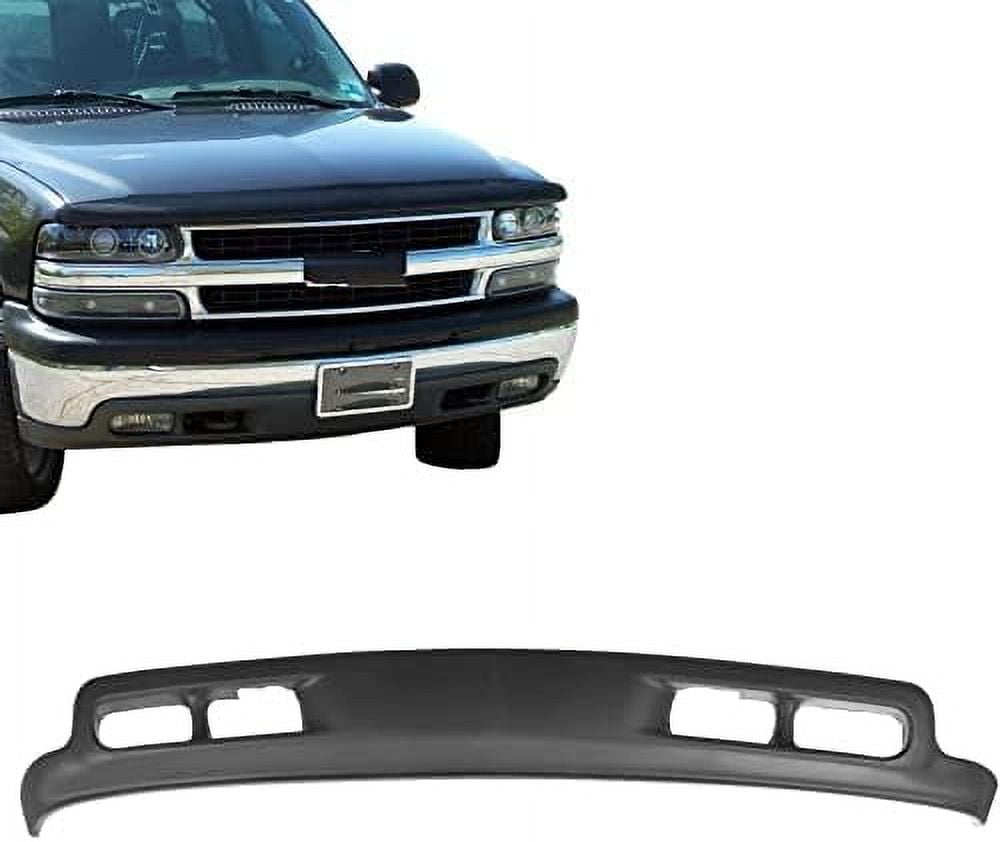 Front Bumper Lower Valance Deflector With Holes Compatible With 1999 ...