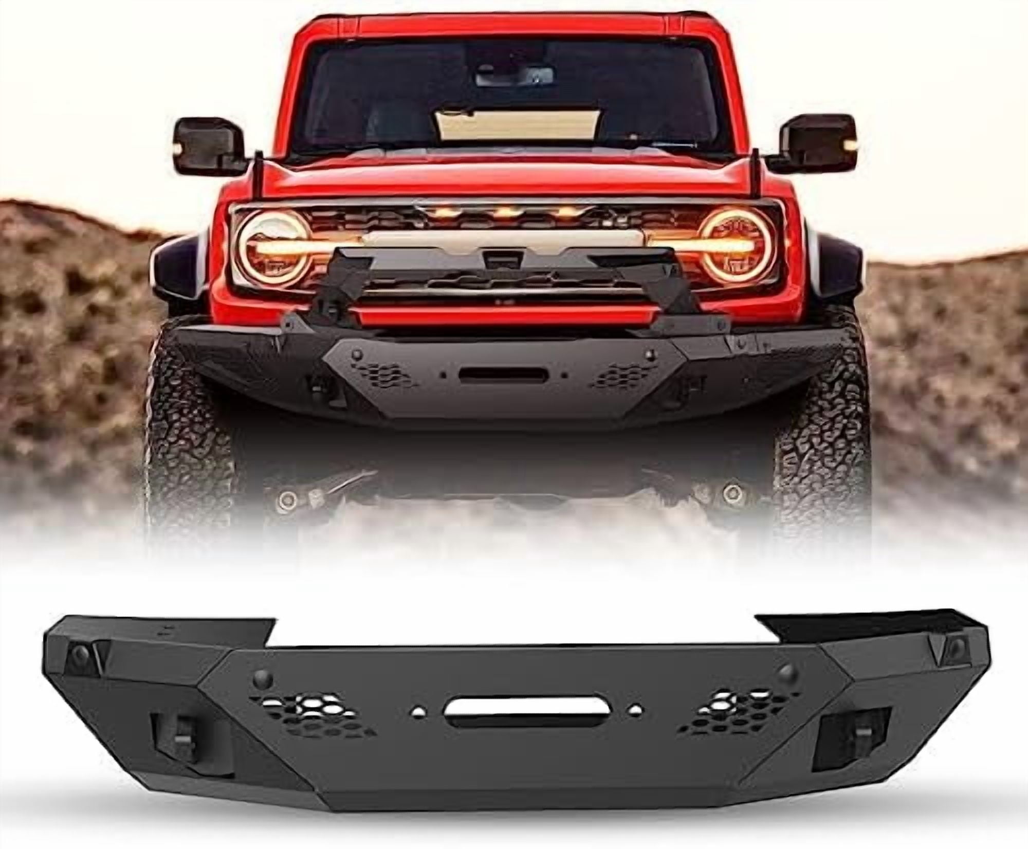 Front Bumper Main Body For Ford 2021 2022 2023 2024 2025 Bronco (Not ...