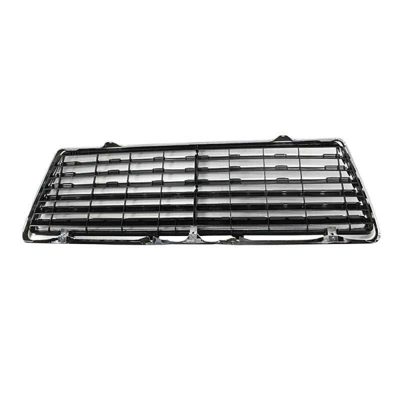 Front Bumper Racing Grille Air Intake Hood Mesh Chrome For Mercedes ...
