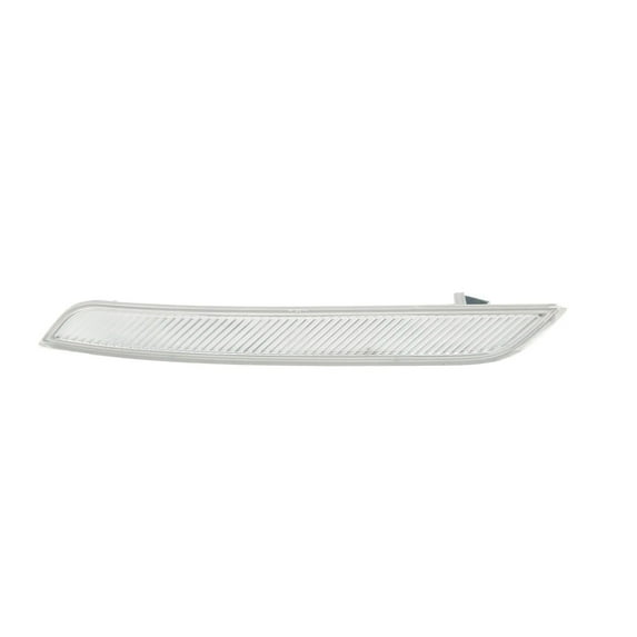 Front Bumper Reflector Clear White Improve Car Visibility Side Marker ...