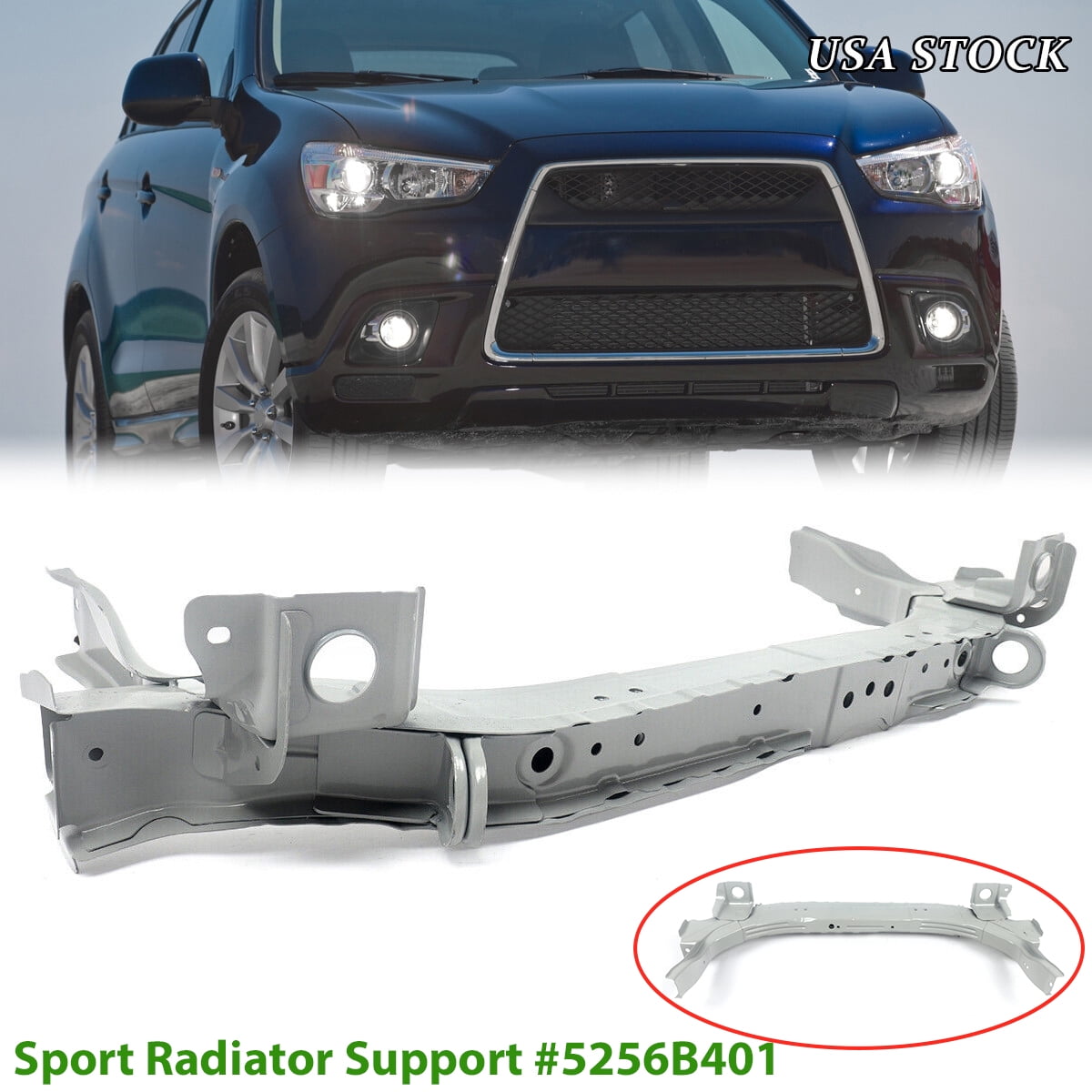 Front Bumper Reinforcement Lower For Mitsubishi Outlander Sport, RVR ...