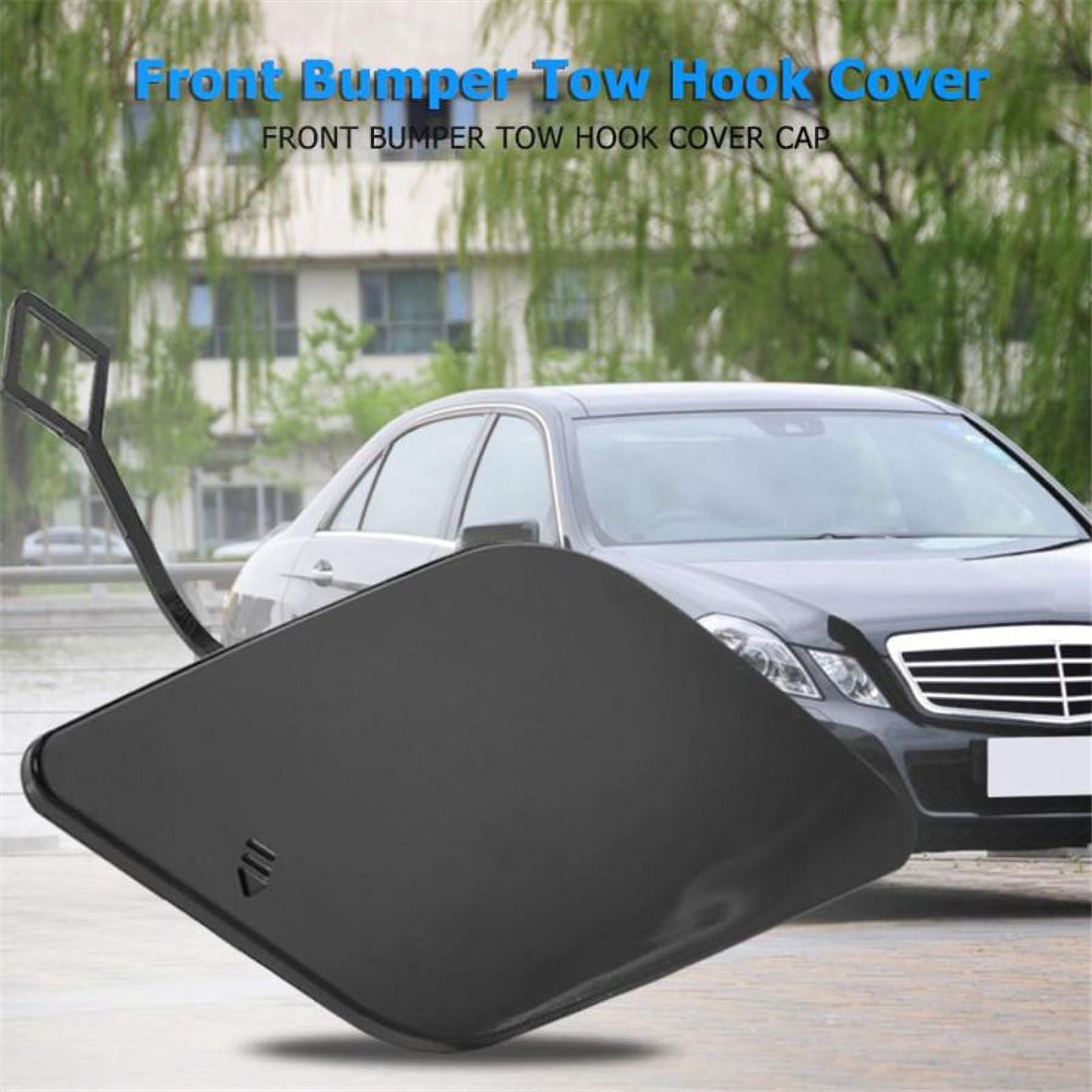 Front Bumper Tow Hook Cover Cap Black For Mercedes Benz E-Class W212 ...