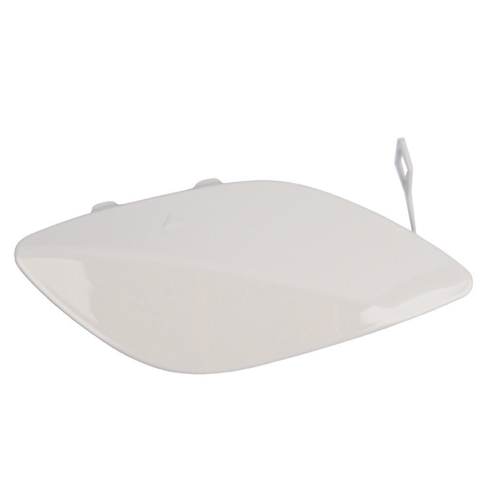 Front Bumper Tow Hook Eye Cover White Painted for 2014-2016 Mercedes ...