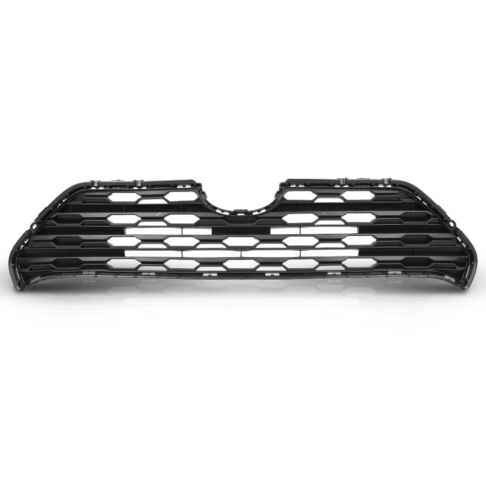 Front Bumper Upper Black Grille Grill Assembly Fit for Toyota RAV4 2019 ...