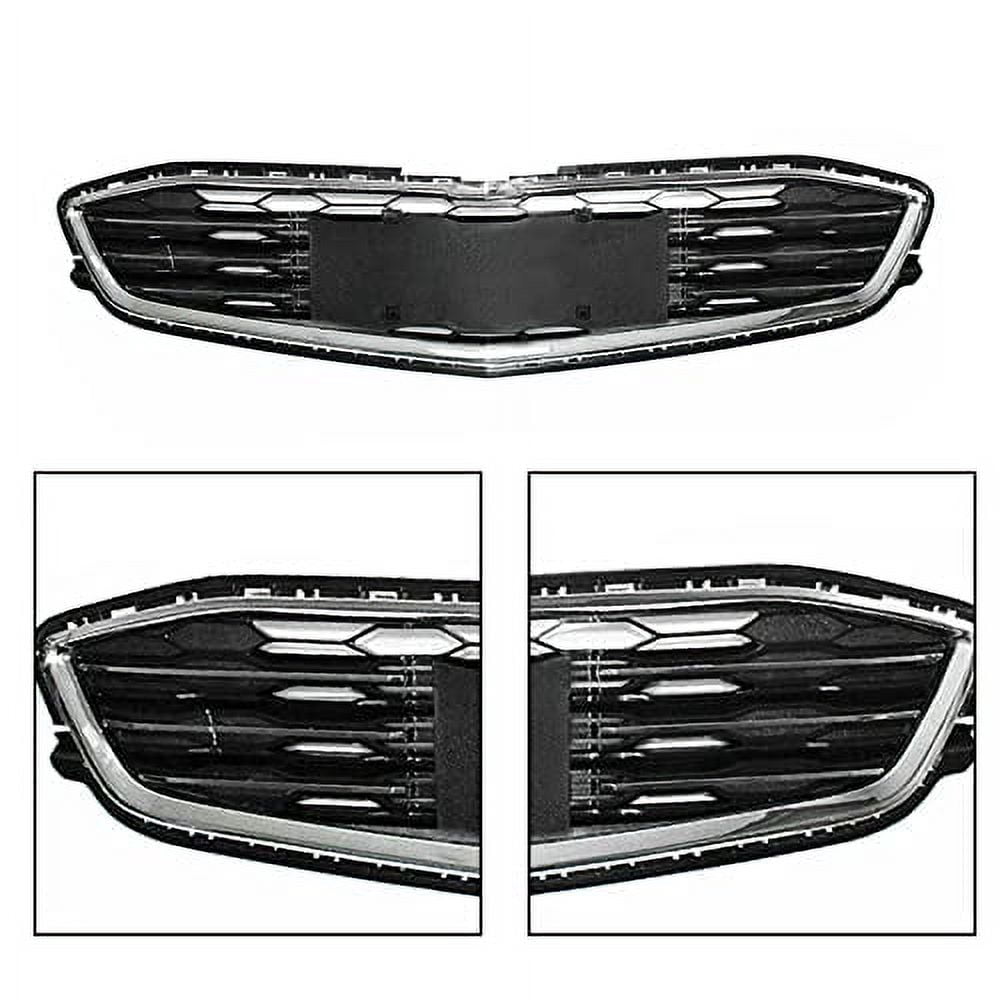 Front Bumper Upper Lower Grille 2-Pack Automotive Grilles Compatible ...