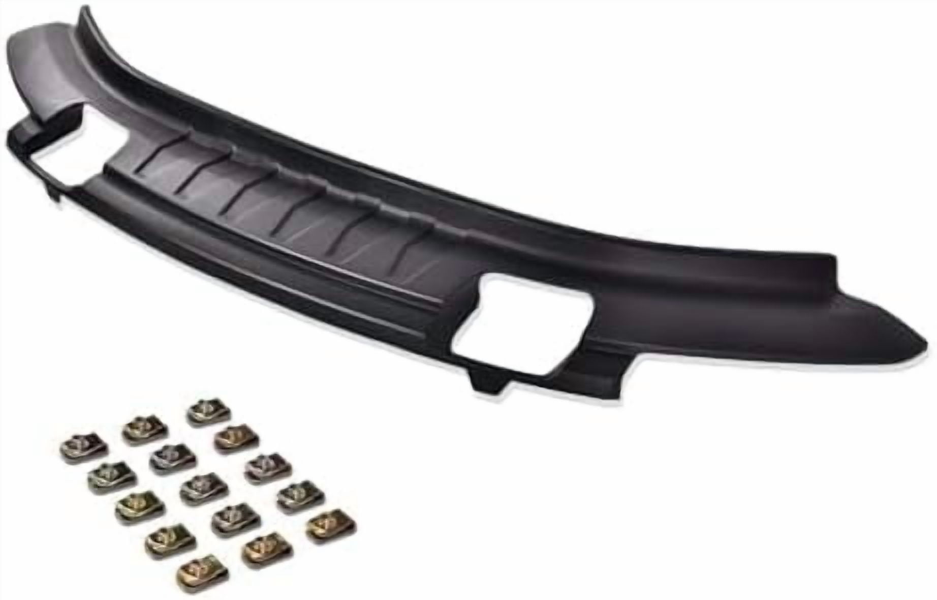 Front Bumper Valance Lower Panel with Tow Hook Holes Textured ...
