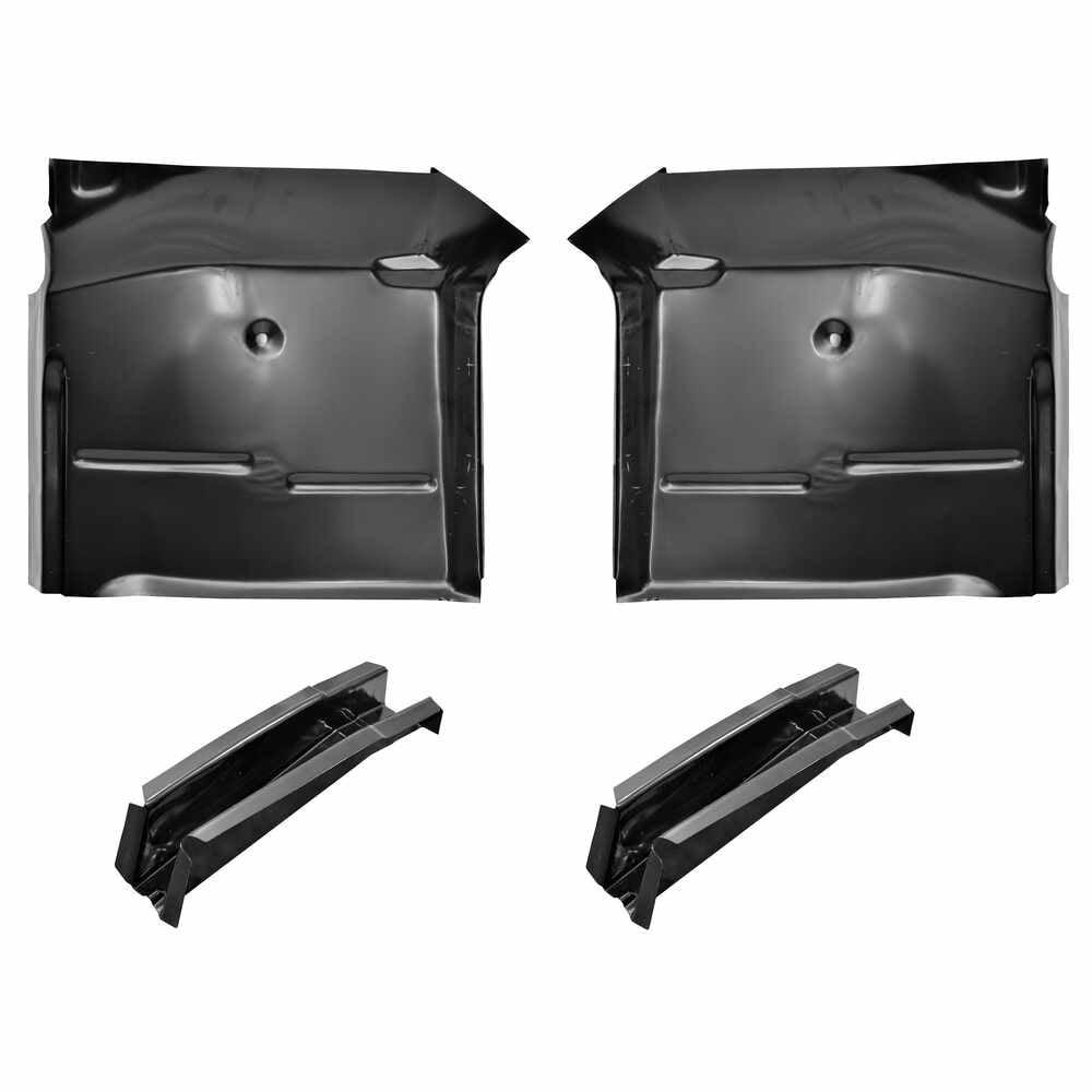 Front Cab Floor Pan Sections & Floor Supports Kit. Fits 67-72 Chevrolet ...