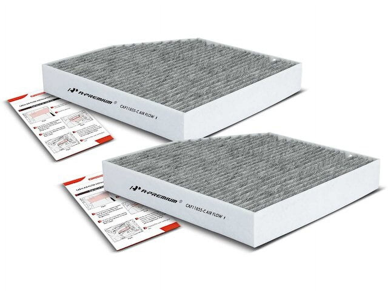 Front Cabin Air Filter Set 2 - Compatible with 2015 - 2022 Mercedes ...