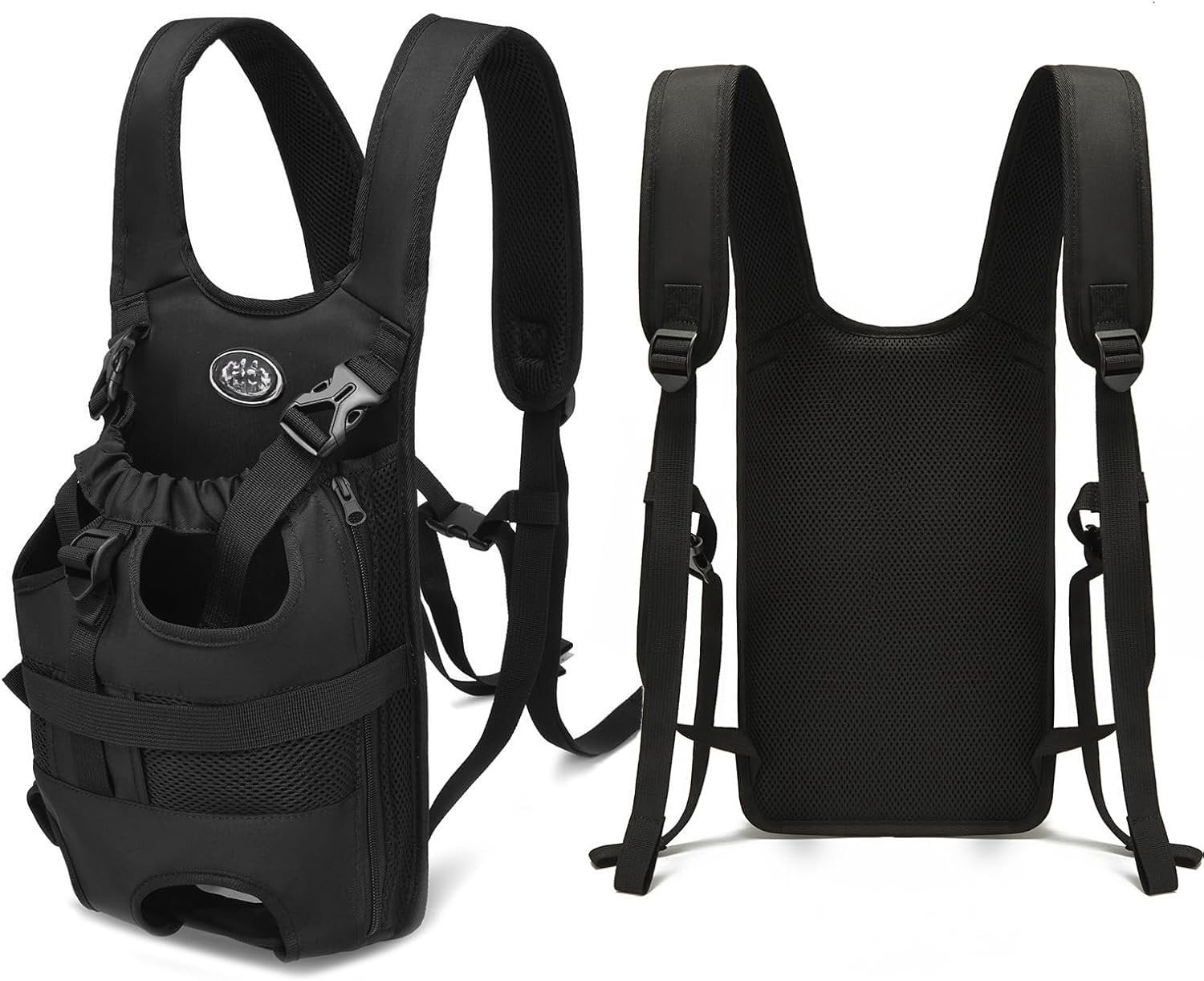 Front Carrier Backpacks for Small Dogs, Out Pet Carrier Sling Backpack ...