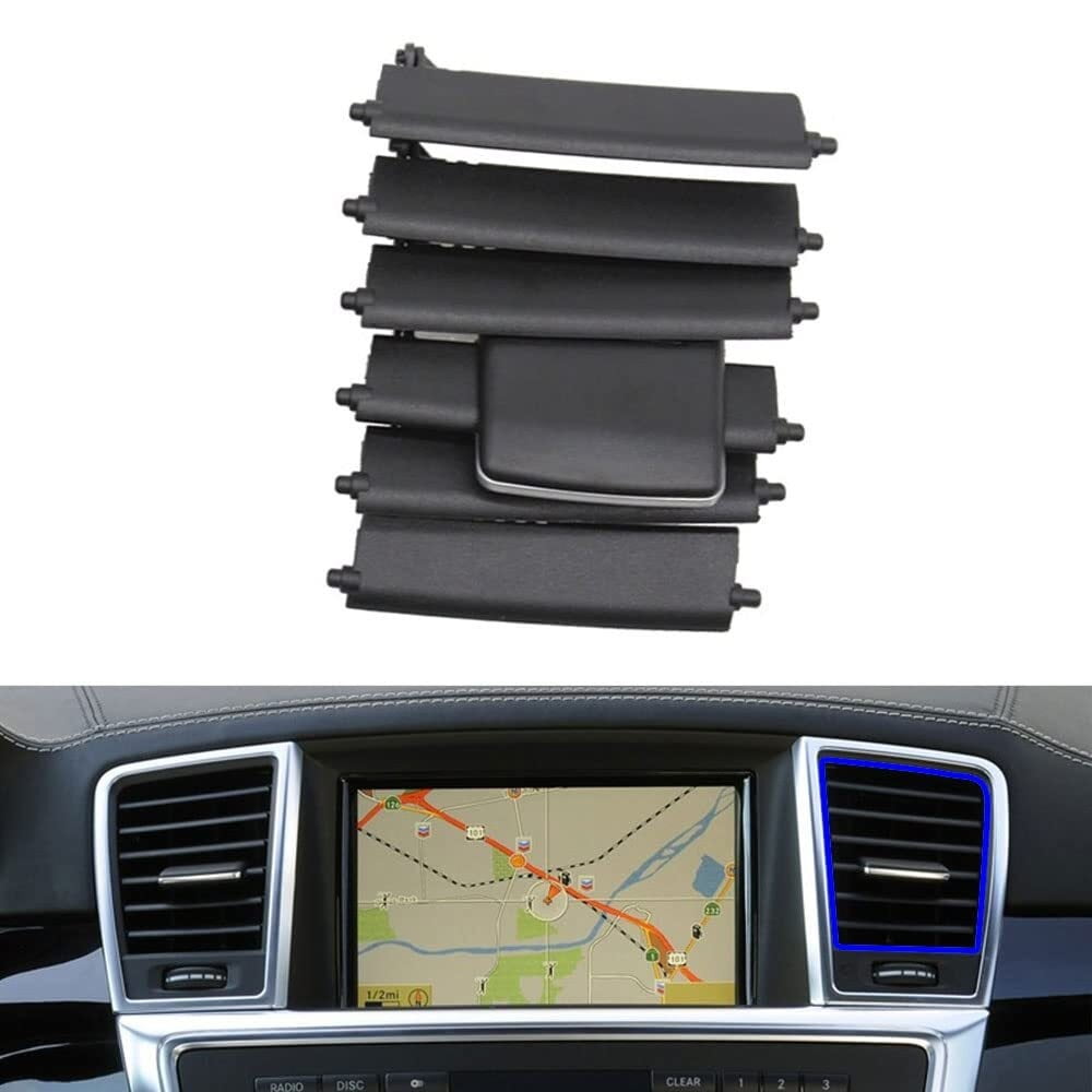 Front Center Air Vent Grille Tab Clips Repair Kit, Dashboard AC Vent ...