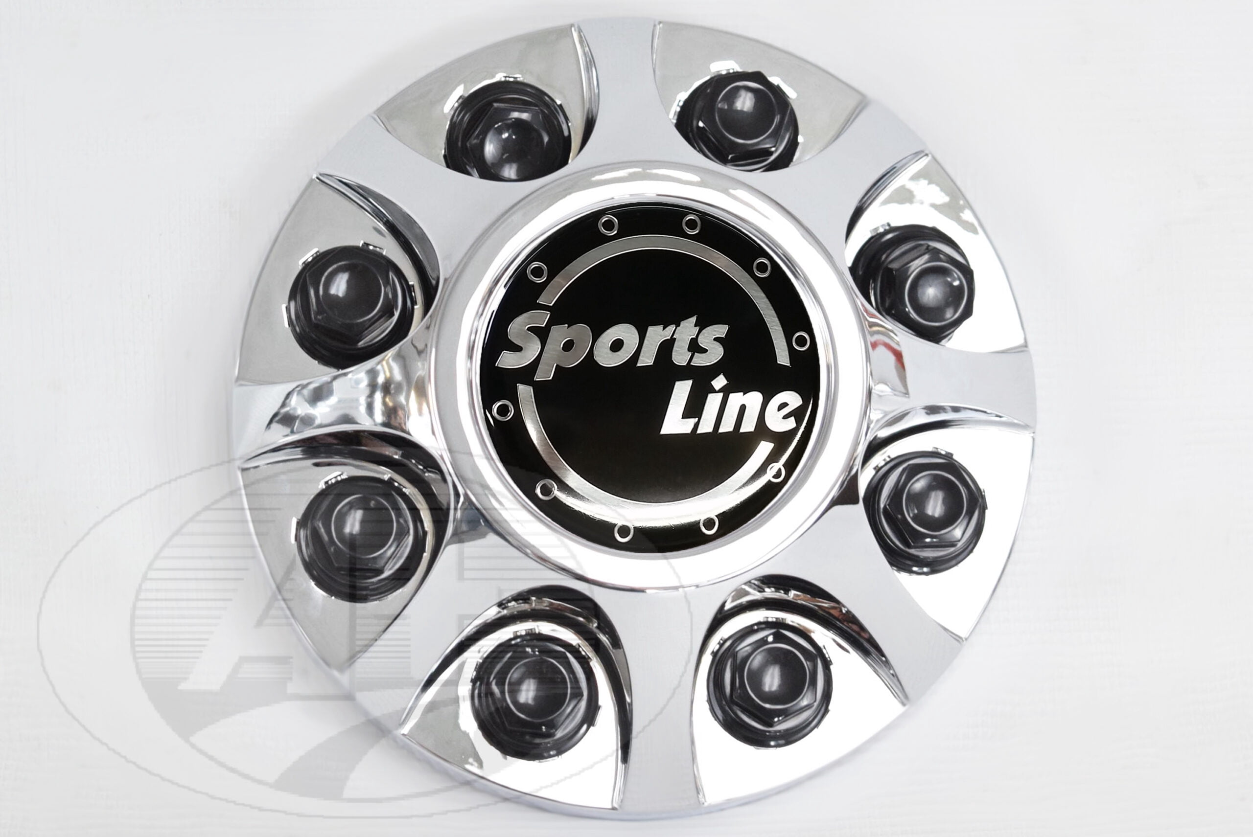 Front Center Hubcap Chrome Plated ABS for 2008-2010 GMC/Chevy 3500HD ...