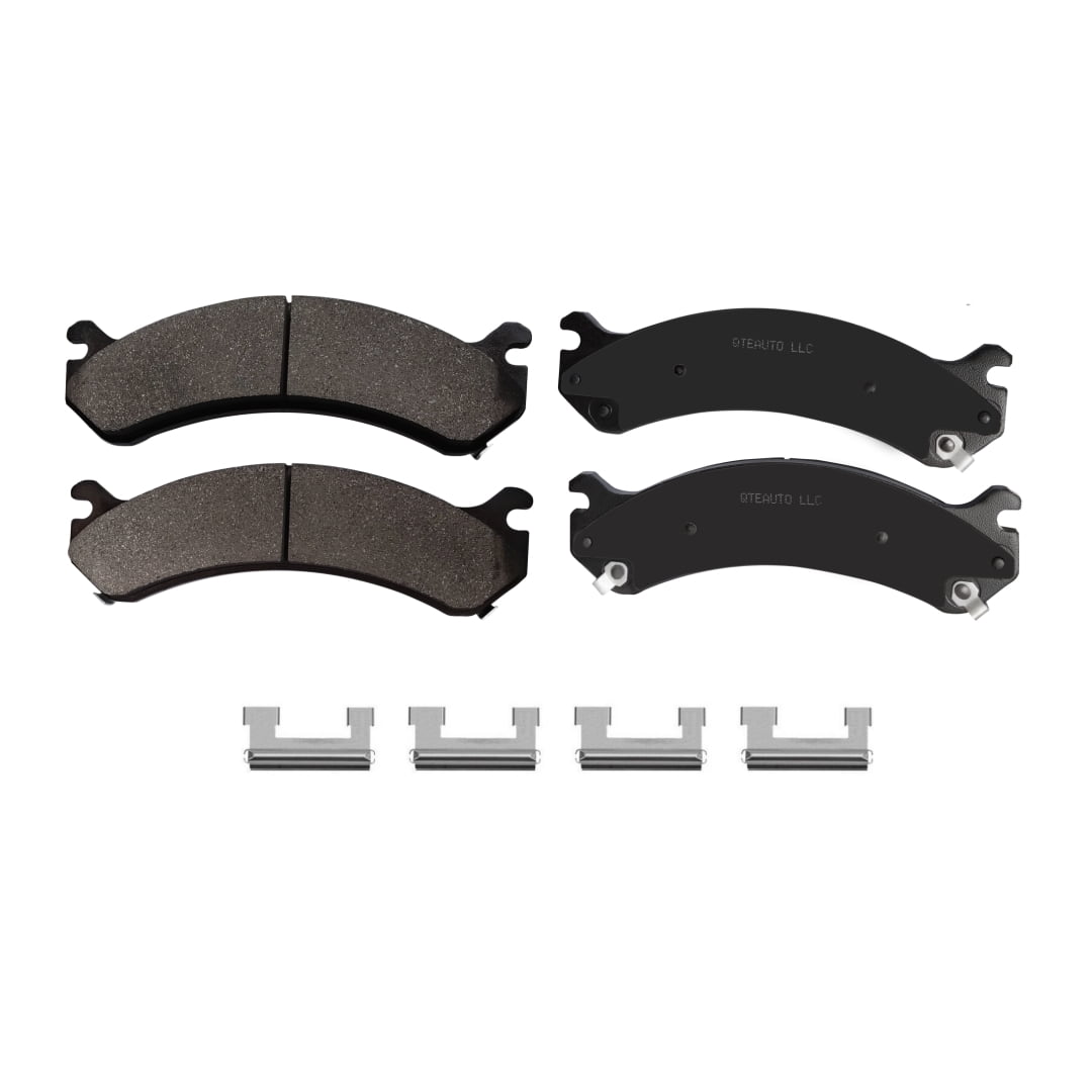 Front Ceramic Brake Pad Kit For 2006-2011 Cadillac DTS with Heavy Duty ...