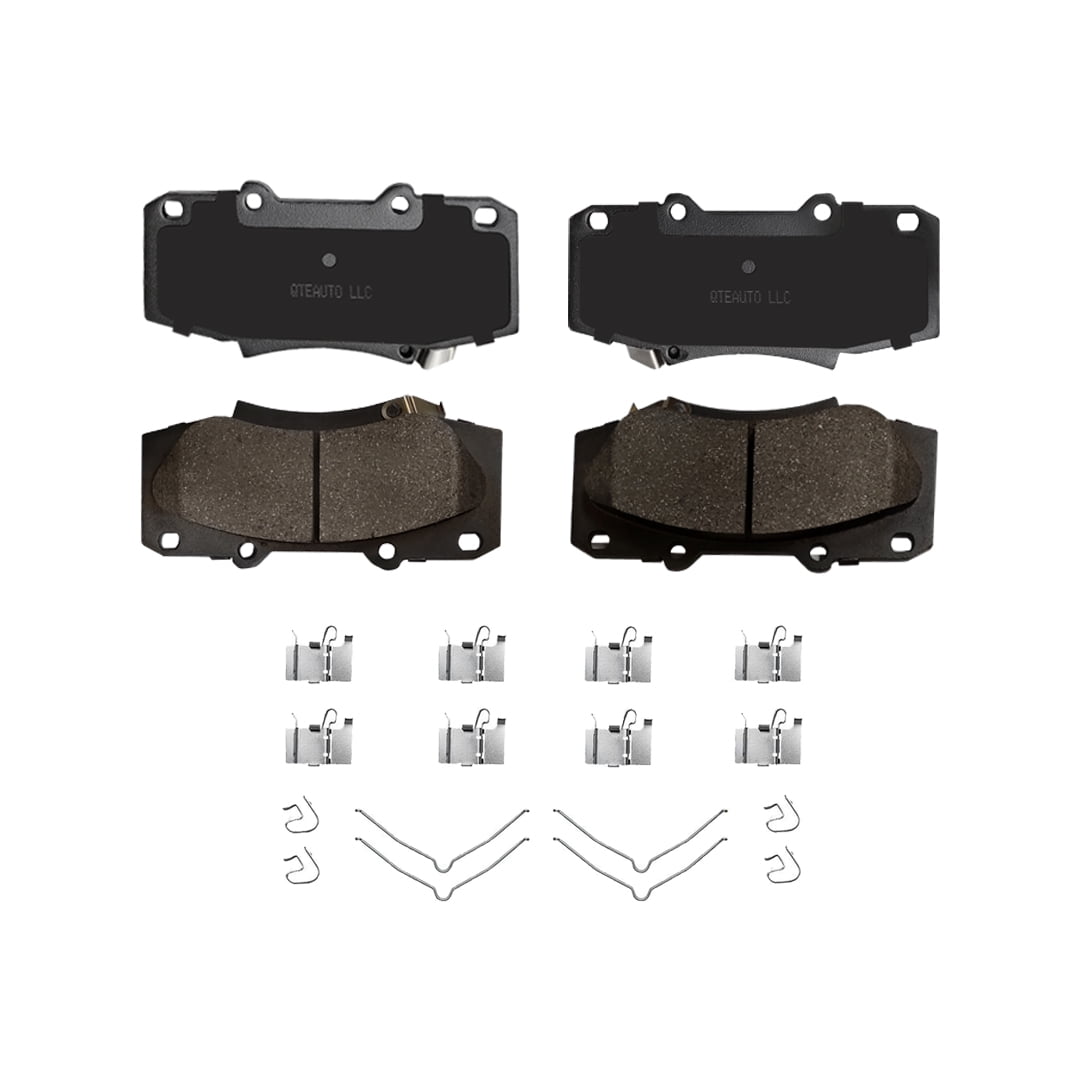 Front Ceramic Brake Pad Kit For 2011-2021 Toyota Sienna - Walmart.com