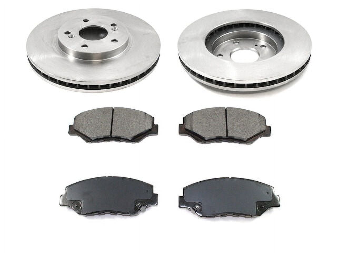Front Ceramic Brake Pads and Rotor Kit - Compatible with 2003 - 2008 ...