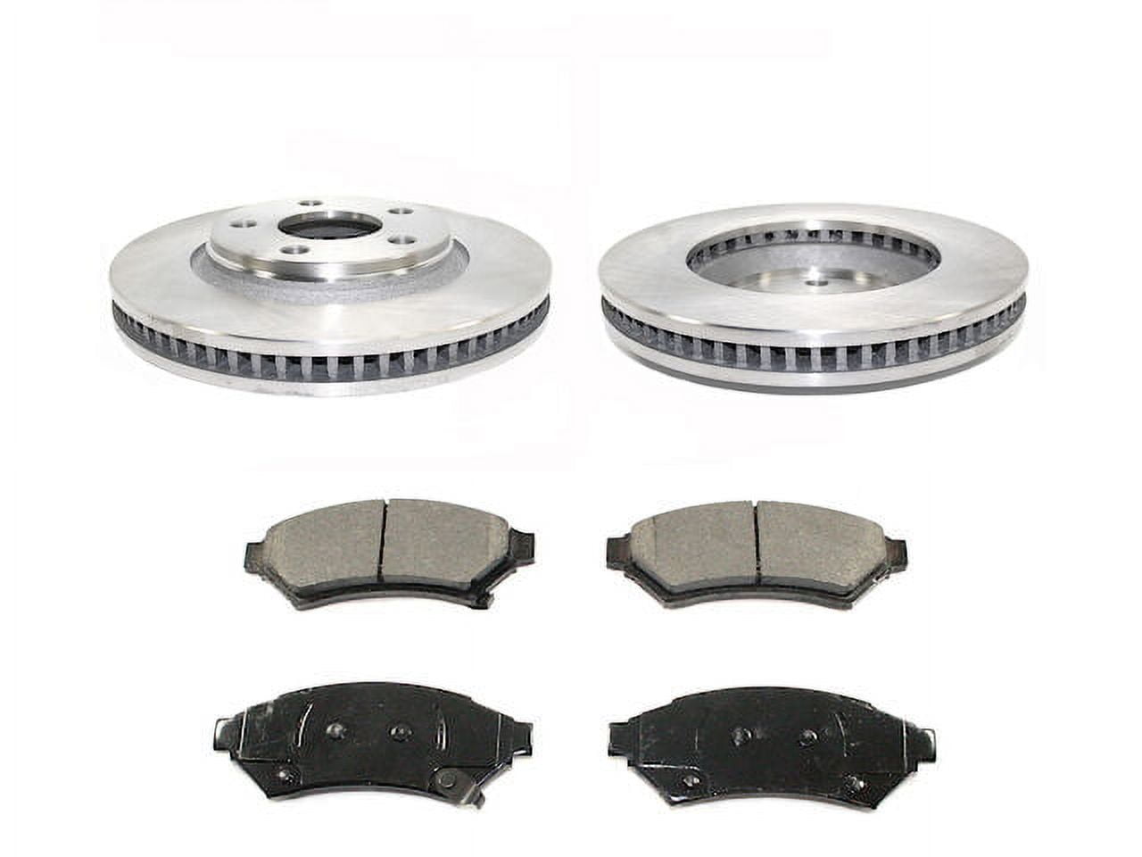 Front Ceramic Disc Brake Pad and Rotor Kit - Compatible with 2005 ...