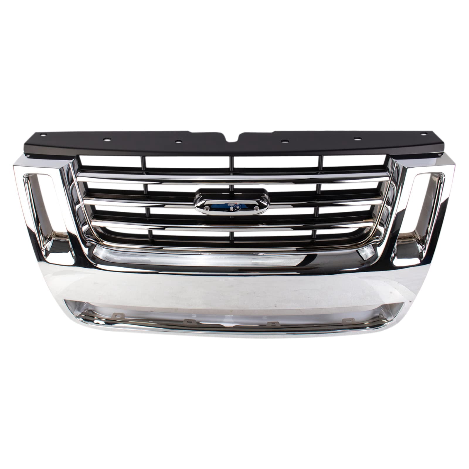 Front Chrome 3 Bar Style Grille for Ford Explorer & Explorer Sport Trac ...