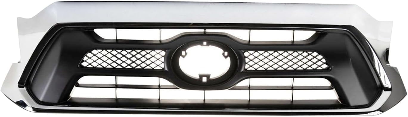 Front Chrome & Black Grille for Toyota for Tacoma X-Runner 12-13 & Base ...