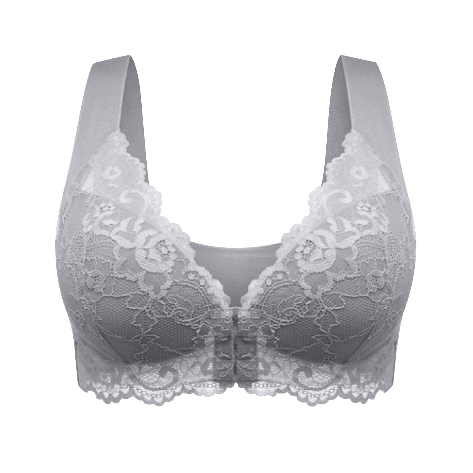 BSDJILFG 50% Clearance Off Front Close Bras for Women, Women's Bra Wire ...