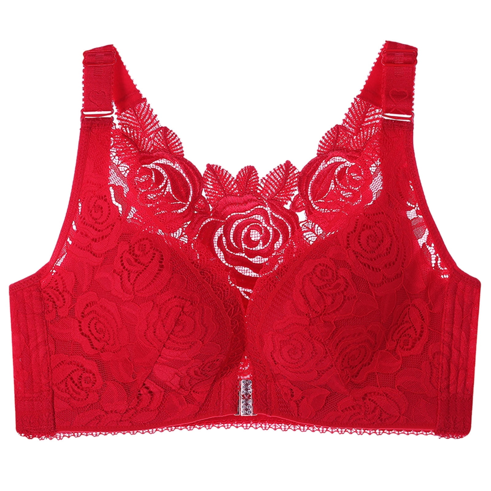 Front Closure Bra for Women Beauty Back Bras Ladies Sexy Lace Demi Bra ...