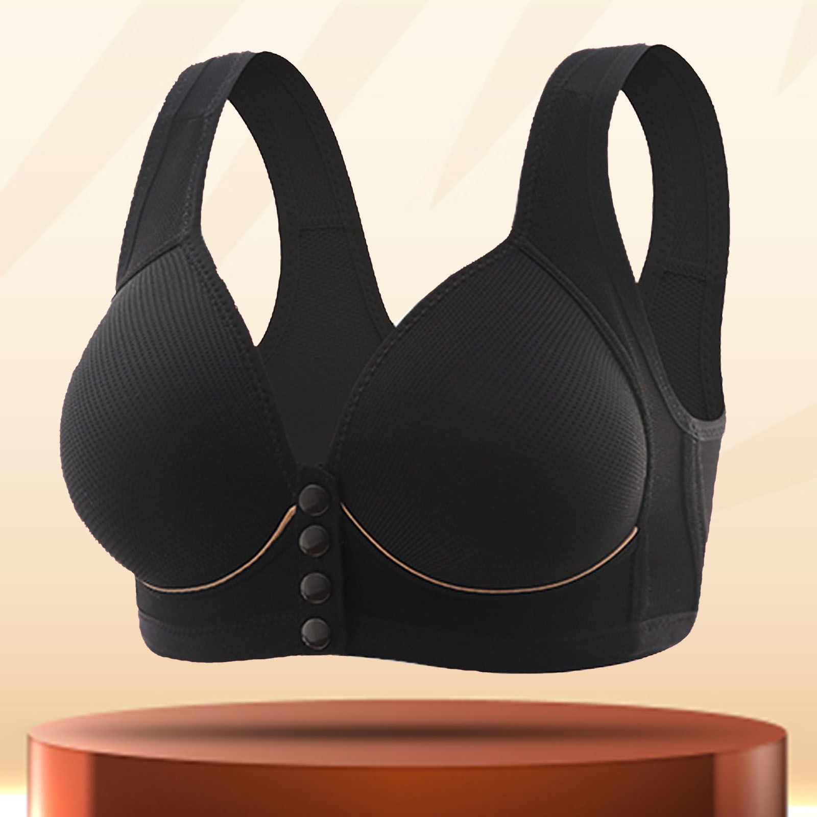 Front Closure Bras for Seniors Womens Bras Underwire Front Close Bra ...