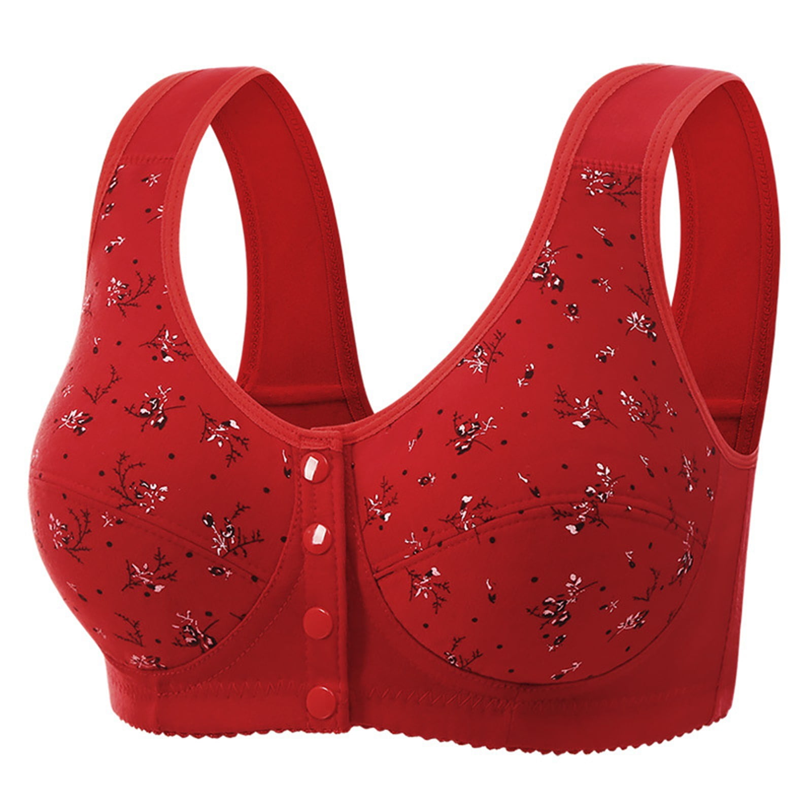 Front Closure Bras for Older Women, Comdrip Women No Underwire Front ...
