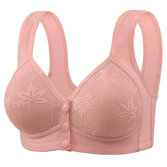 Front Closure Bras for Older Women No Underwear Women's Fashionable ...