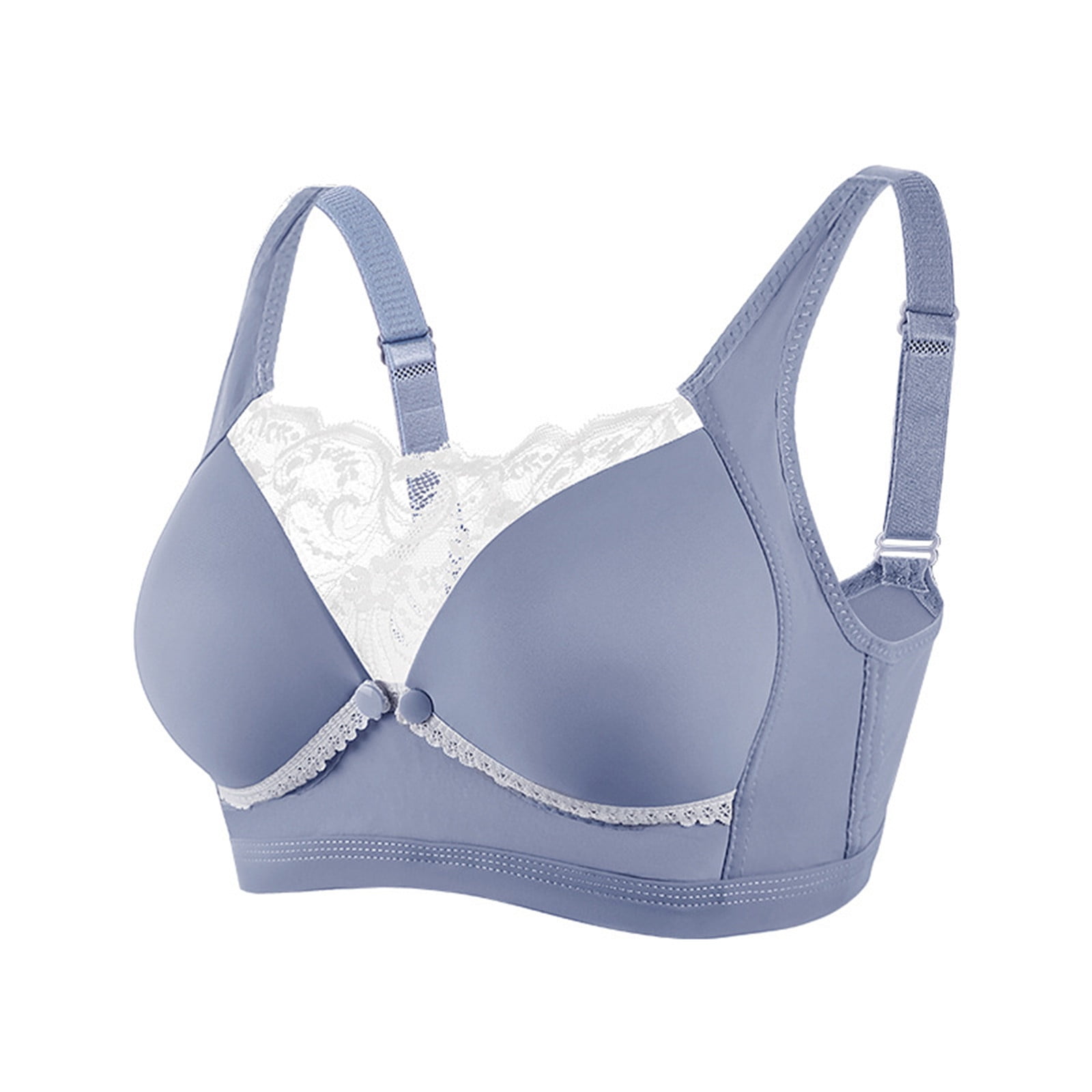 Front Closure Nursing Bra - Wireless Lace Maternity Bra for ...