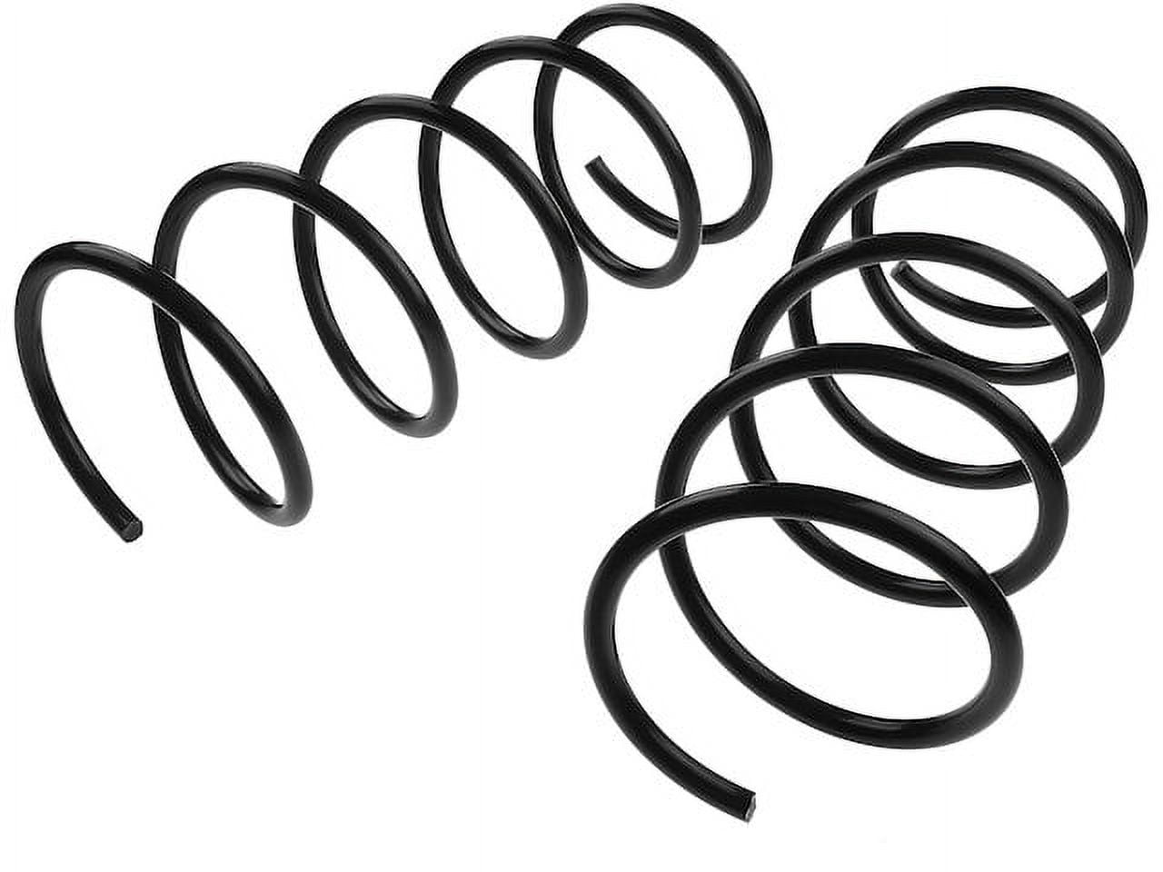 Front Coil Spring Set 2 - Compatible with 2000 - 2004 Volvo V40 1.9L 4 ...