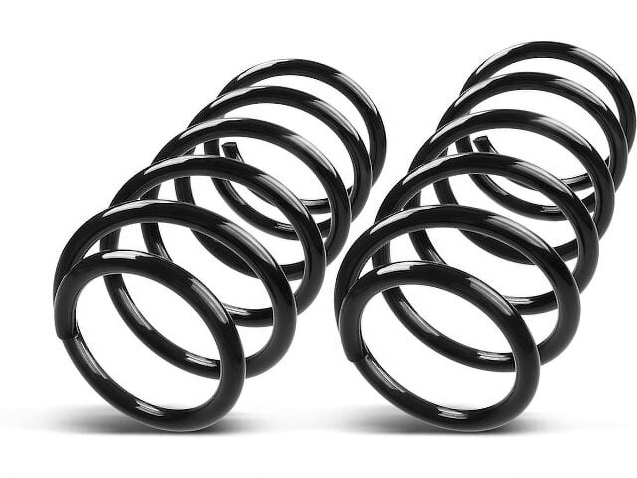 Front Coil Spring Set 2 - Compatible with 2006 - 2010 Pontiac G6 2.4L 4 ...