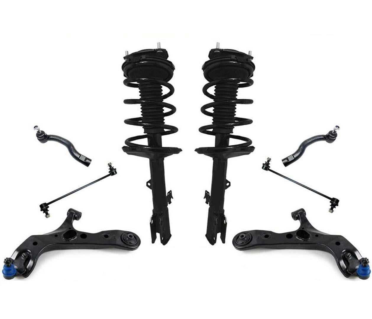 Front Coil Spring Struts for Toyota Rav4 06-12 Limited 06-12 Sport 2.4L ...