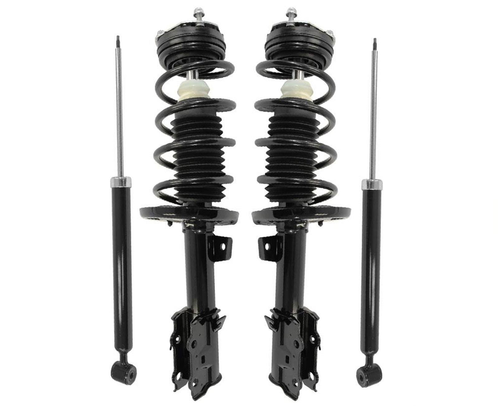 Front Complete Coil Spring Struts & Rear Shocks for Ford Fiesta 2014 ...