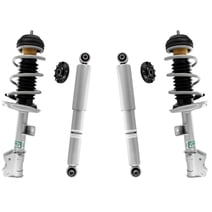 Front Left & Right Complete Spring Struts Fits FIat 500 Pop 2012-2016 ...